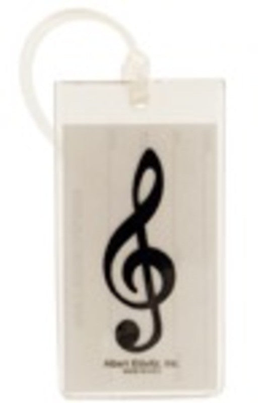 ID Tag Soft Rubber Treble Clef – Dural Music Centre
