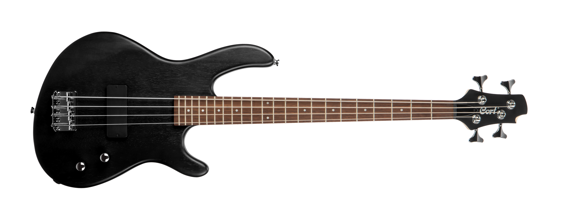 Cort Bass Action Junior Opb Bass 30in Short Scale 4 String Open Pore B ...
